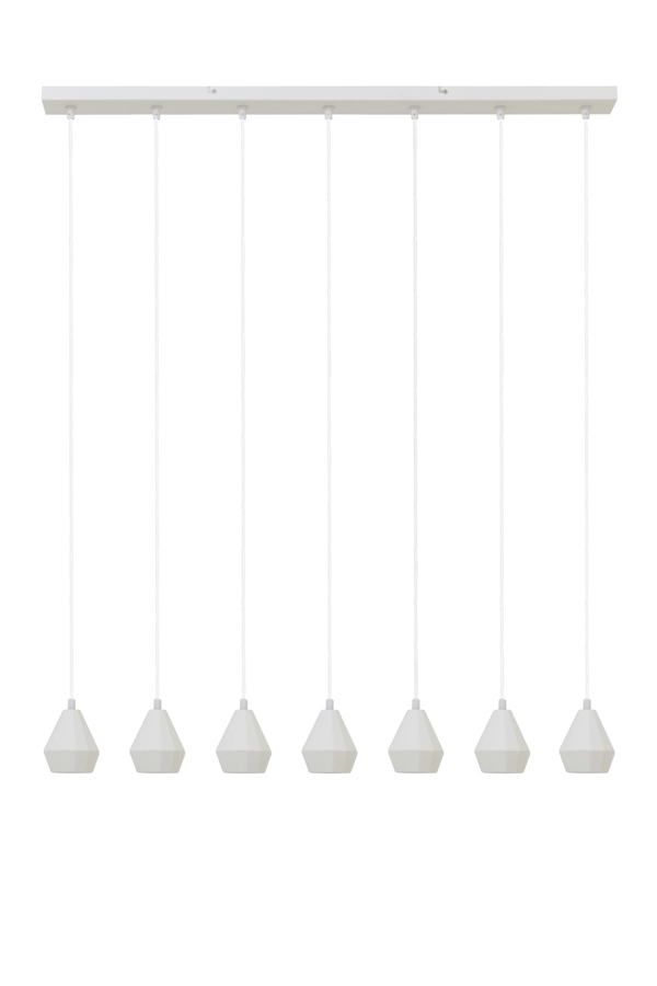 Light & Living witte Kalissa 7L LED hanglampen - NHP International